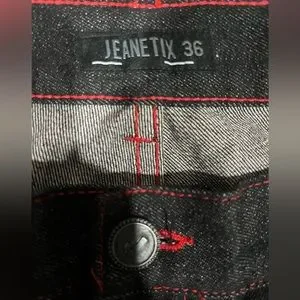 Jeans | Jeanetix Red Stitching Jeans | Poshmark